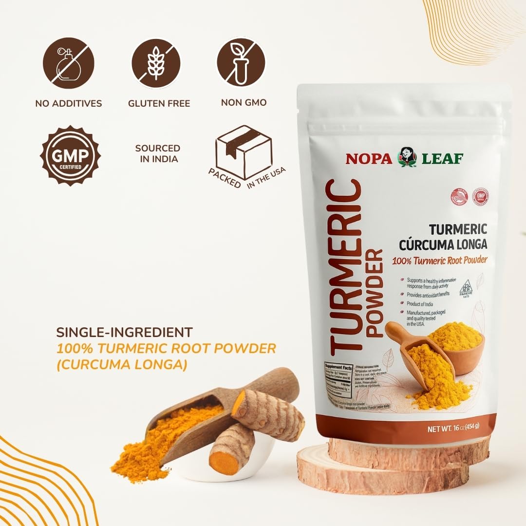 100% pure turmeric spice for smoothies