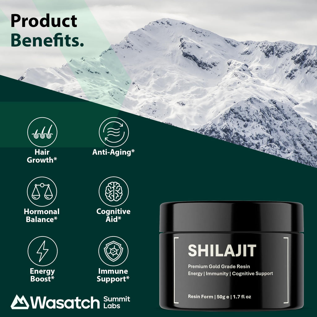 100% pure unfiltered shilajit