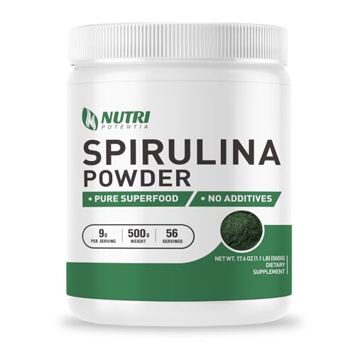 100% pure vegan spirulina superfood