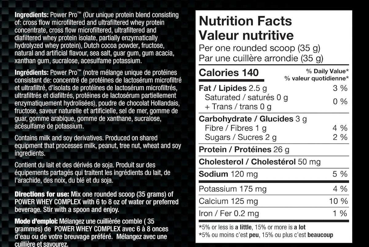 100% pure whey protein powder