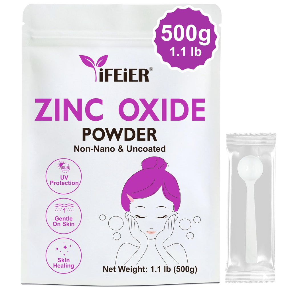 100% pure zinc oxide powder