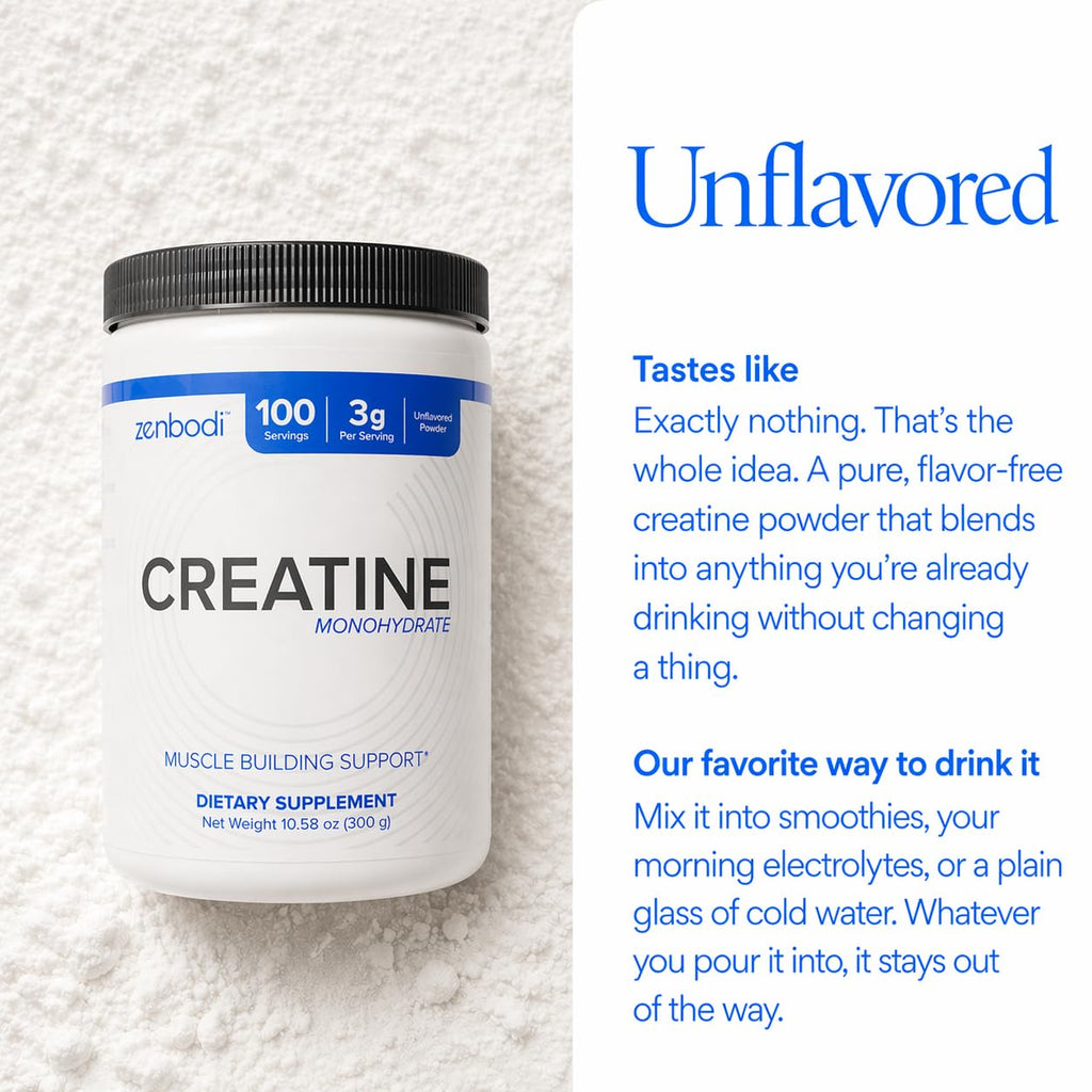 100 servings creatine for daily workout support