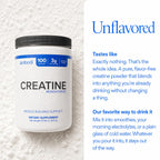 100 servings creatine for daily workout support