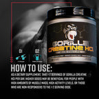 100 servings of creatine HCl