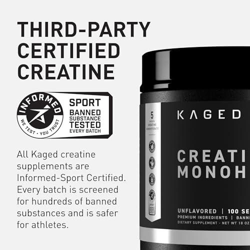 100 servings of creatine monohydrate