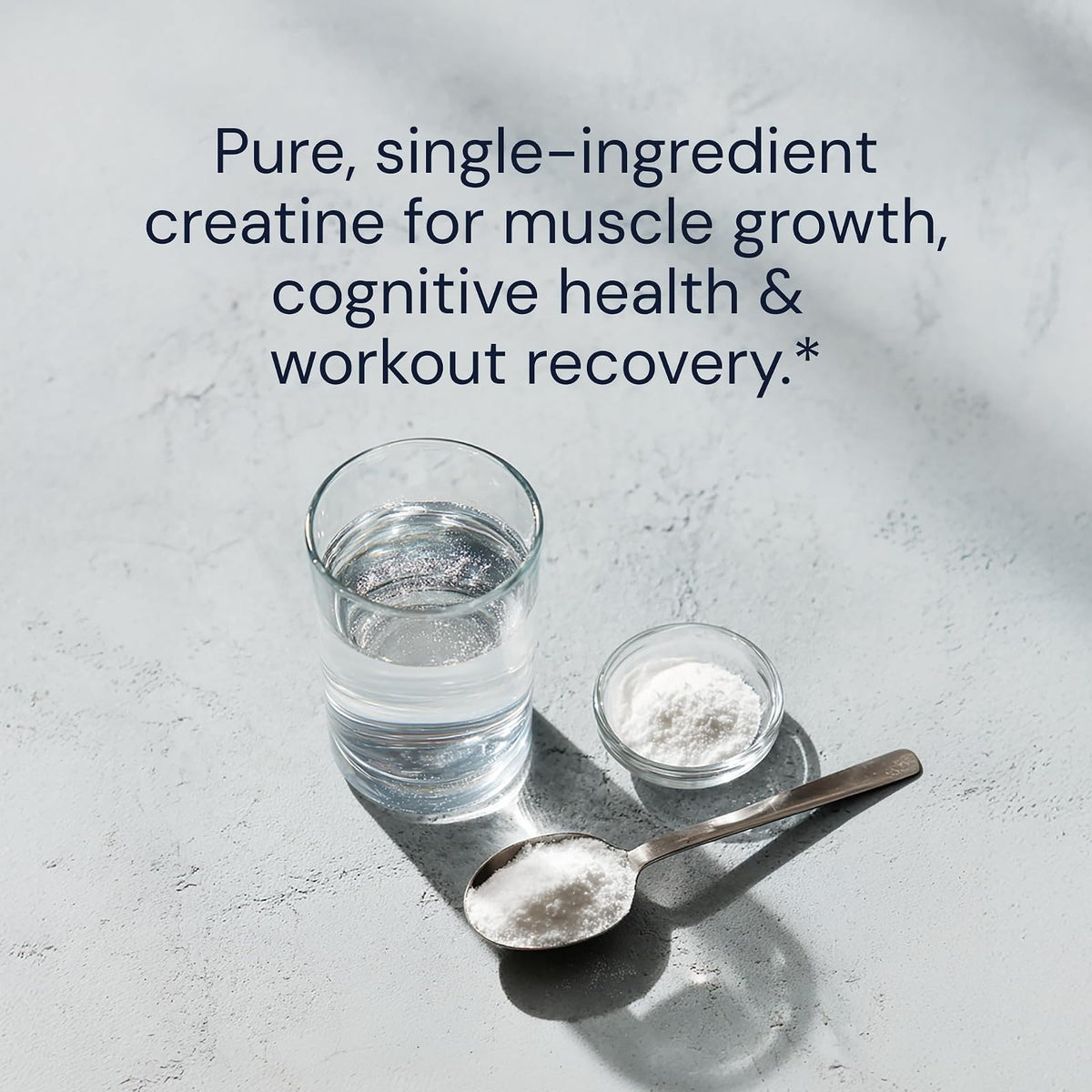 100 servings of creatine supplement