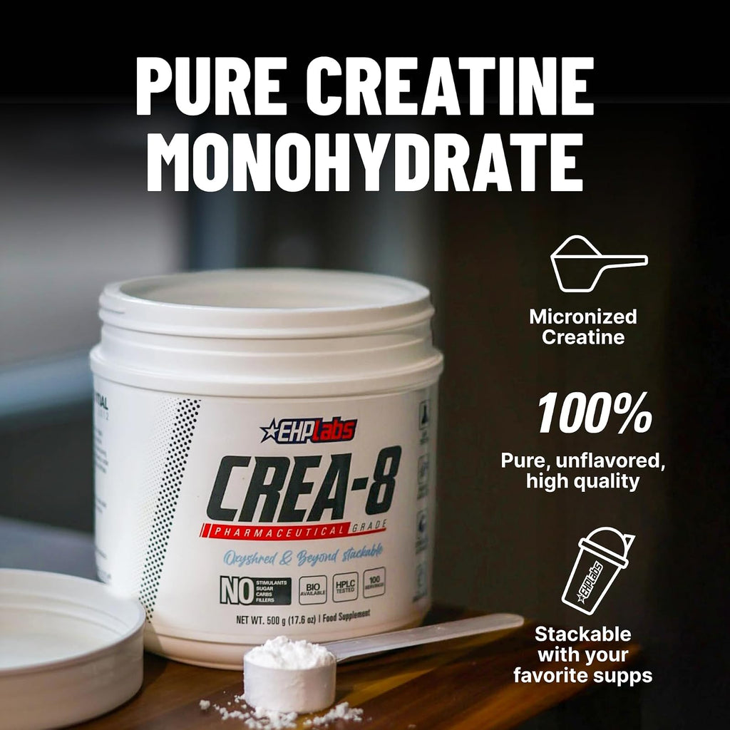 100 servings of creatine supplement