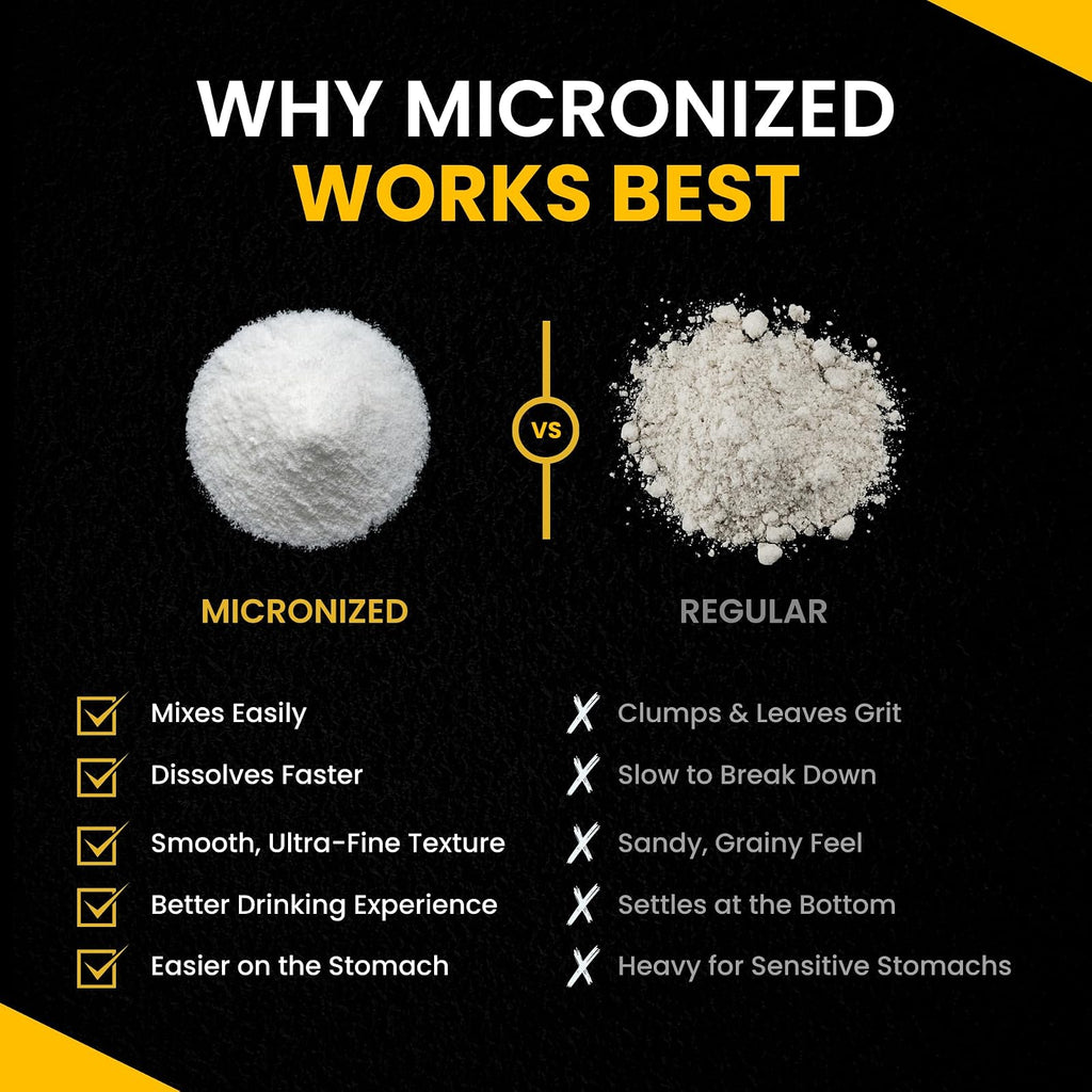 100 servings of creatine supplement
