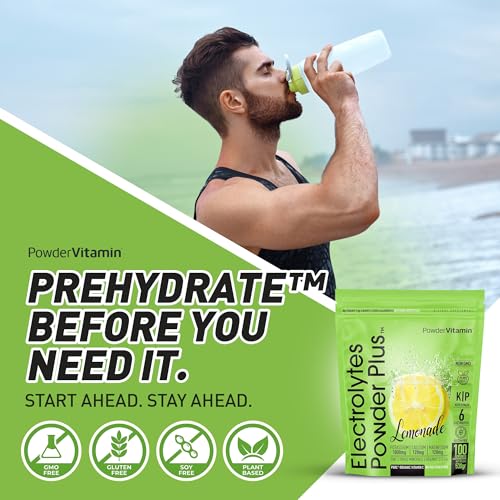 100 servings of electrolyte powder