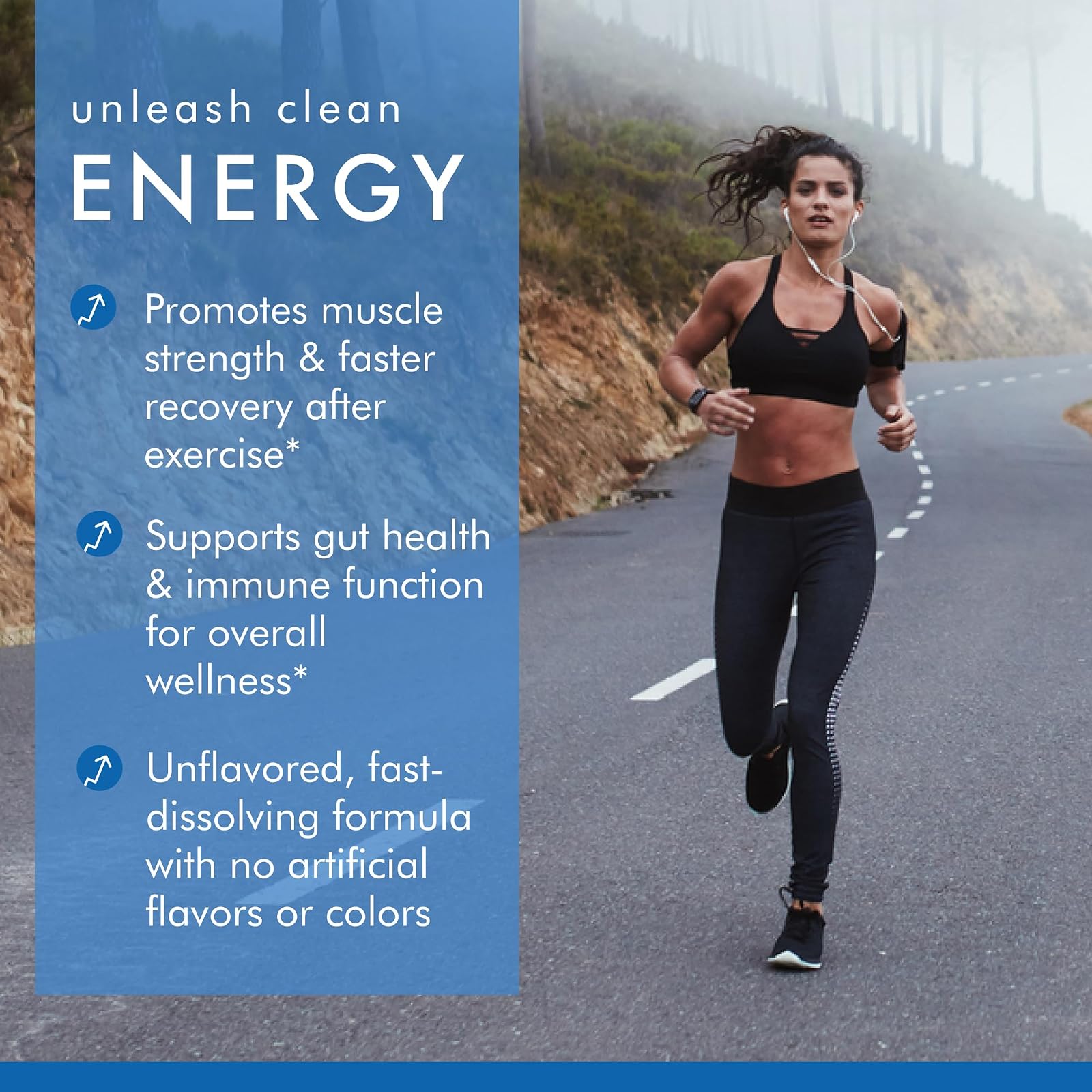 100 servings of L-Glutamine for endurance