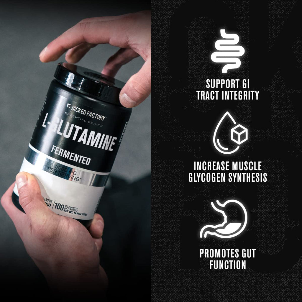 100 servings of l-glutamine powder