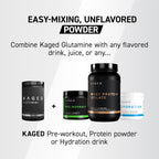 100 servings of l-glutamine supplement