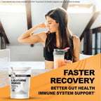100 servings of l-glutamine