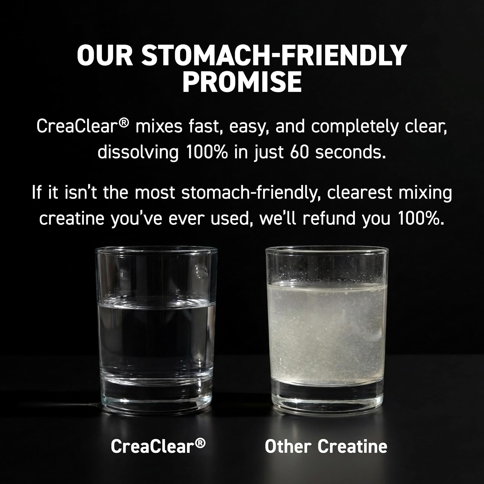 100 servings of pure creatine powder