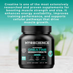100 servings of pure creatine supplement