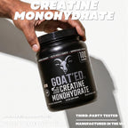 100 servings of pure creatine supplement