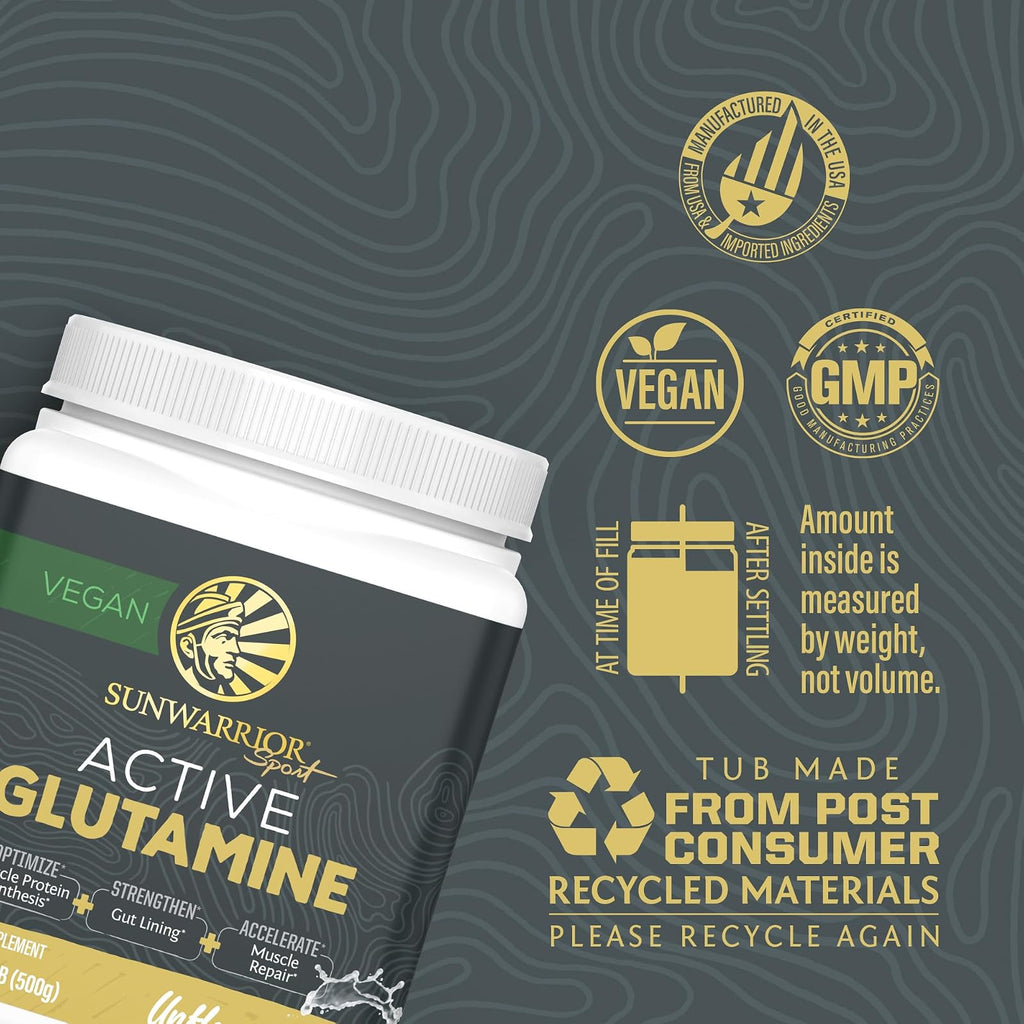 100 servings of pure l-glutamine
