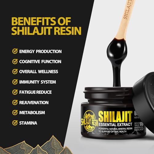 100% shilajit for immune support