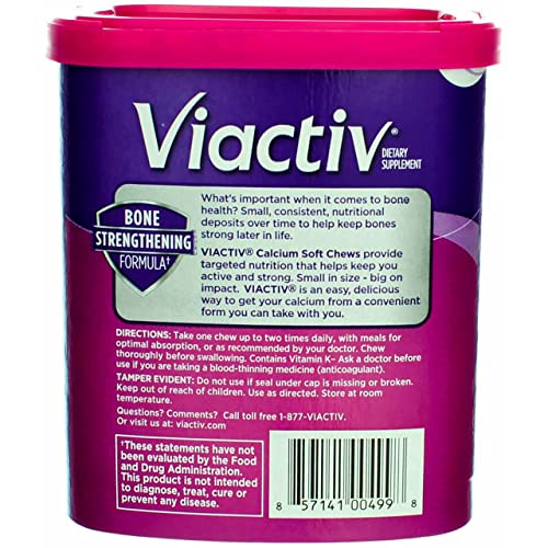100 soft chews for daily calcium
