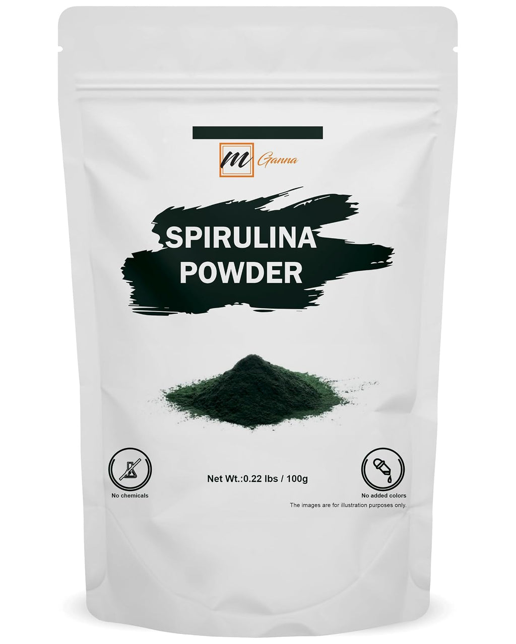 100% spirulina powder for smoothies