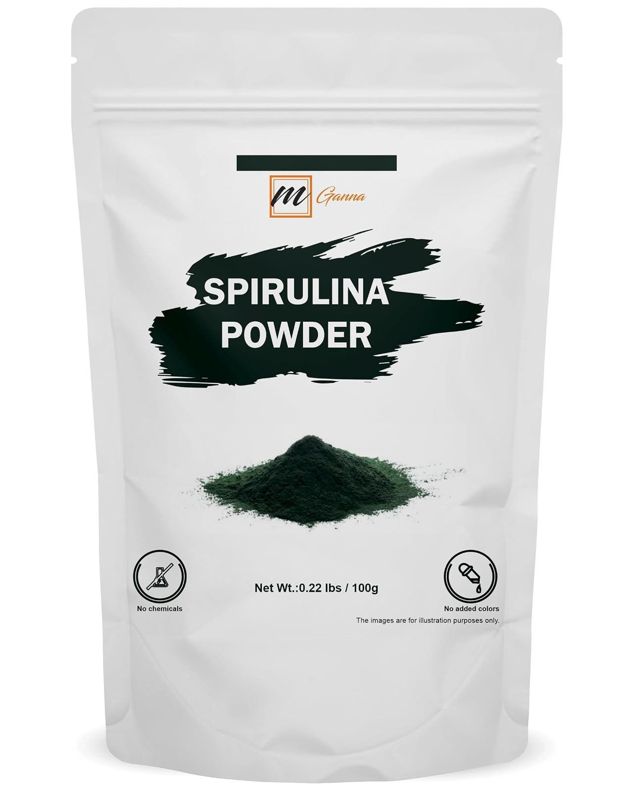 100% spirulina powder for smoothies