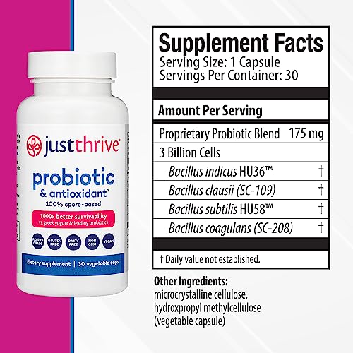 100% spore-based probiotics for women
