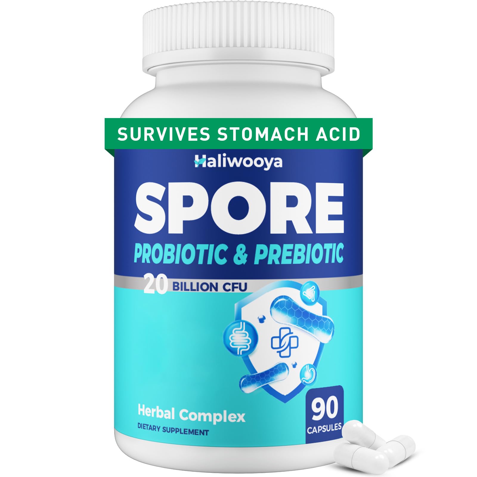 100% Spore probiotics for gut health