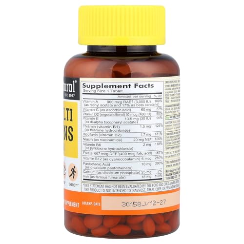 100 tablets for daily nutrition