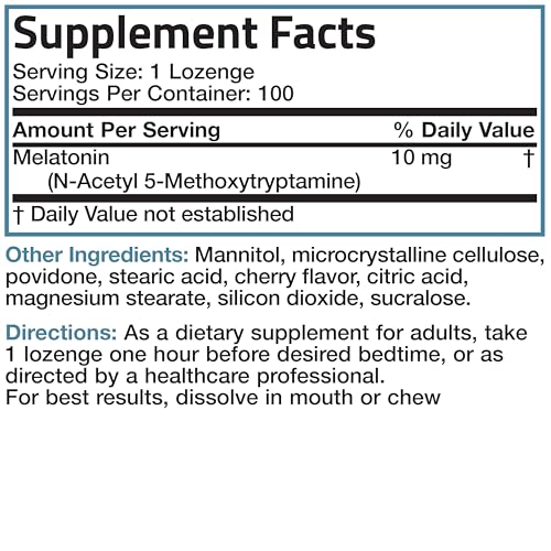 100 tablets for long-lasting sleep support