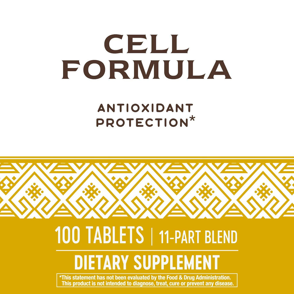 100 tablets of antioxidant power