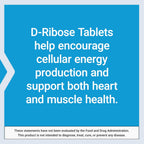 100 tablets of D-Ribose for daily use