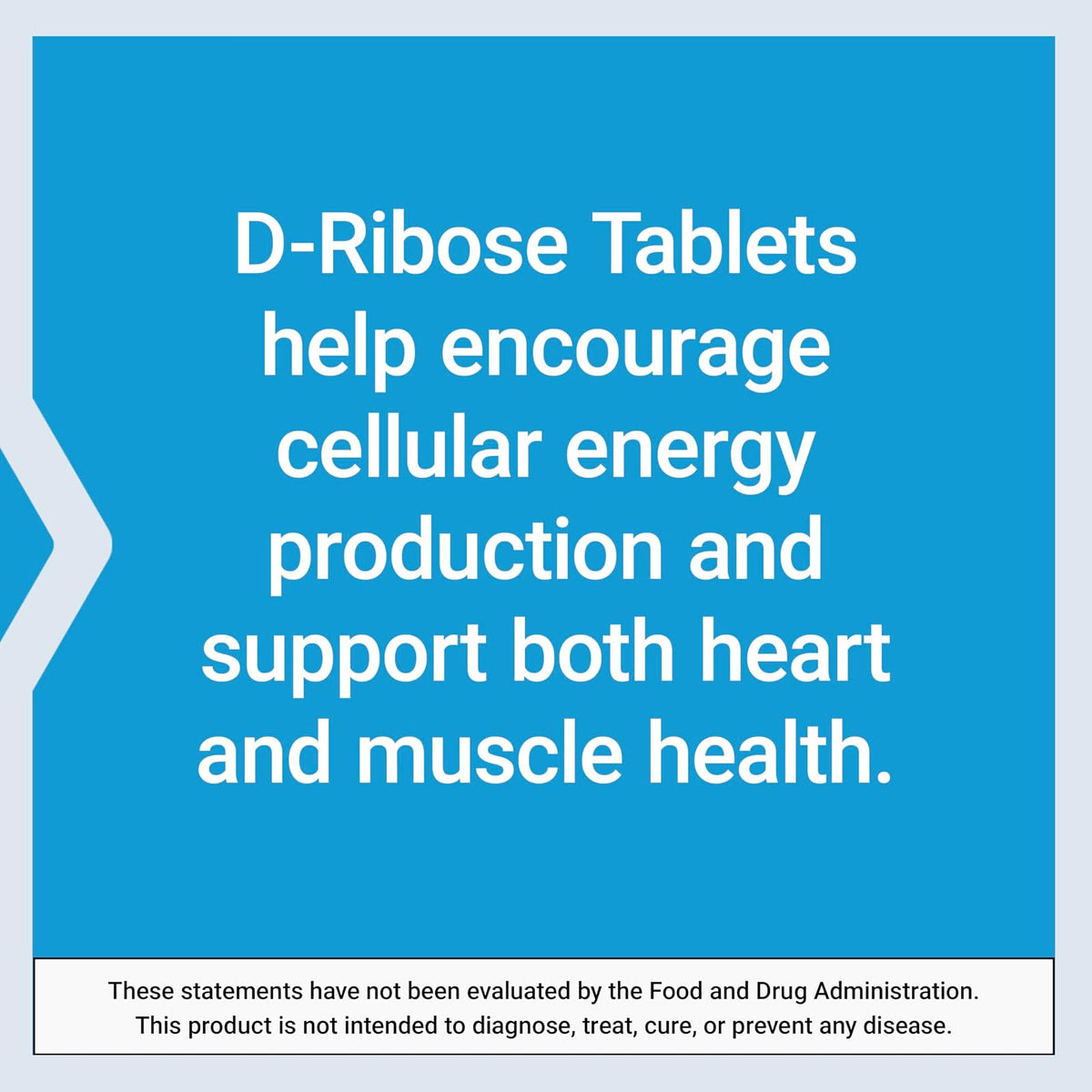 100 tablets of D-Ribose for daily use