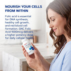 100 tablets of GNC folate