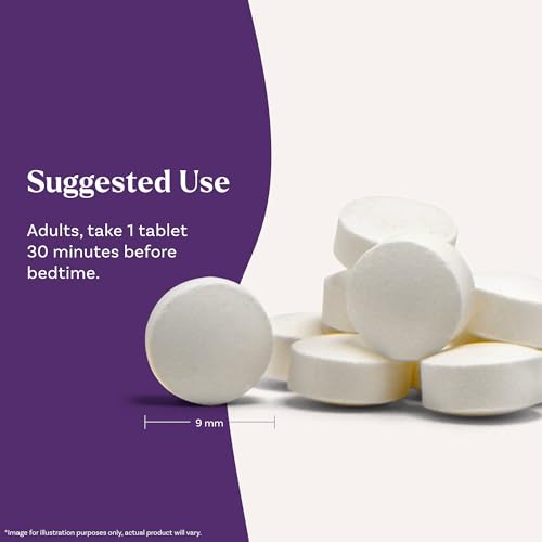 100 tablets of melatonin for relaxation