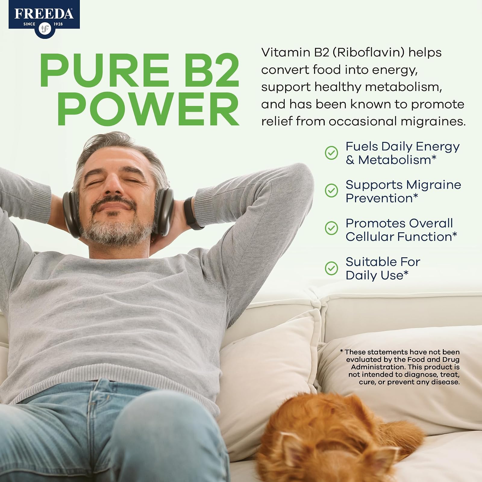 100 tablets of Vitamin B2