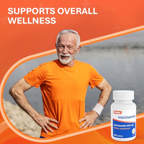 100 tablets of Vitamin B3
