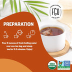 100 tea bags for convenient brewing