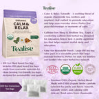 100 tea bags for long-lasting use