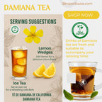 100% Turnera diffusa tea bags