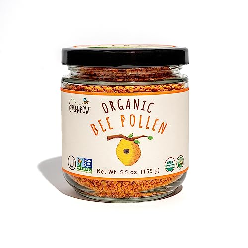100% USDA certified organic bee pollen