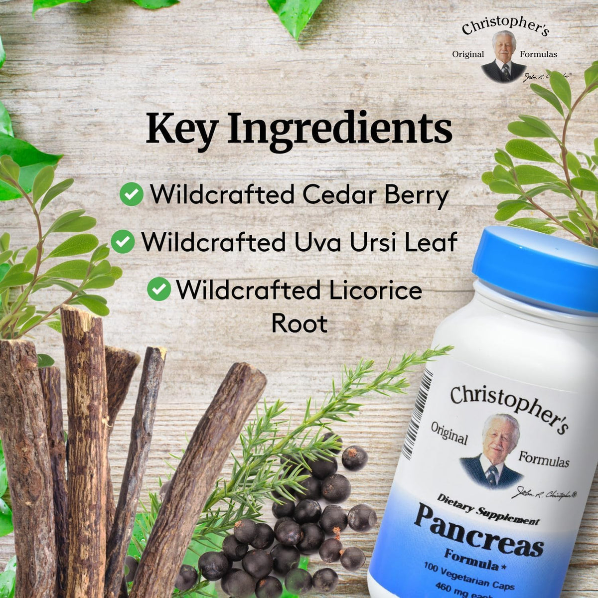 100 Vcaps for daily nutritional needs
