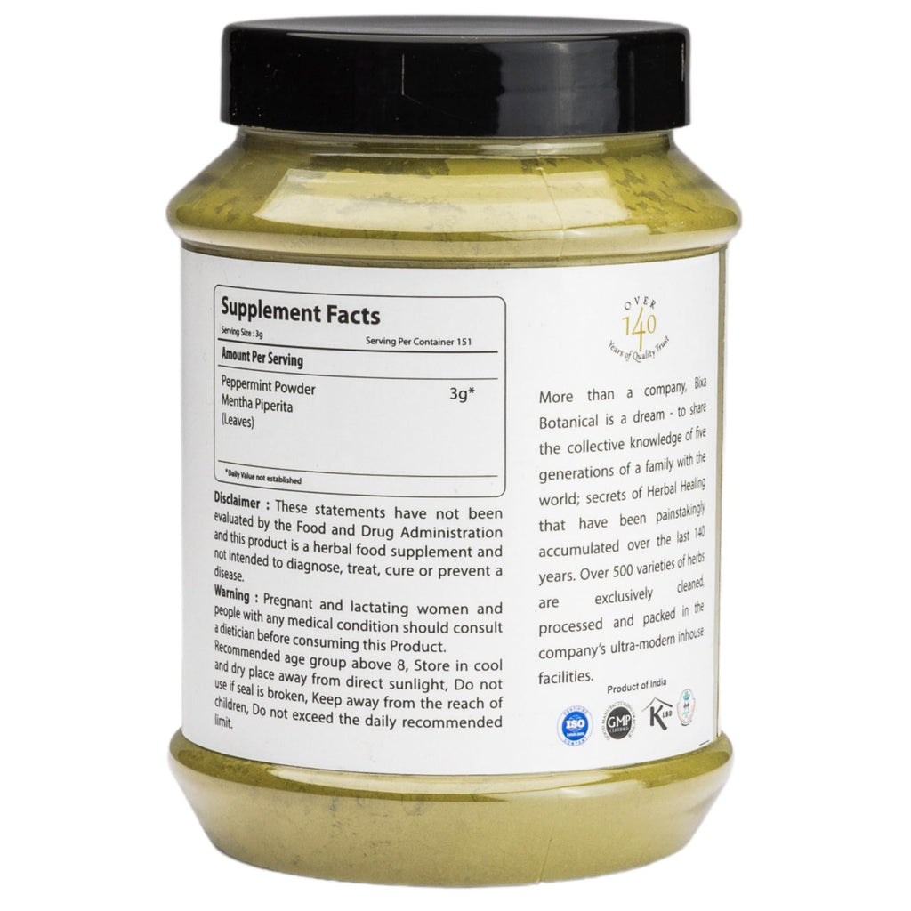 100% vegan herbal supplement powder