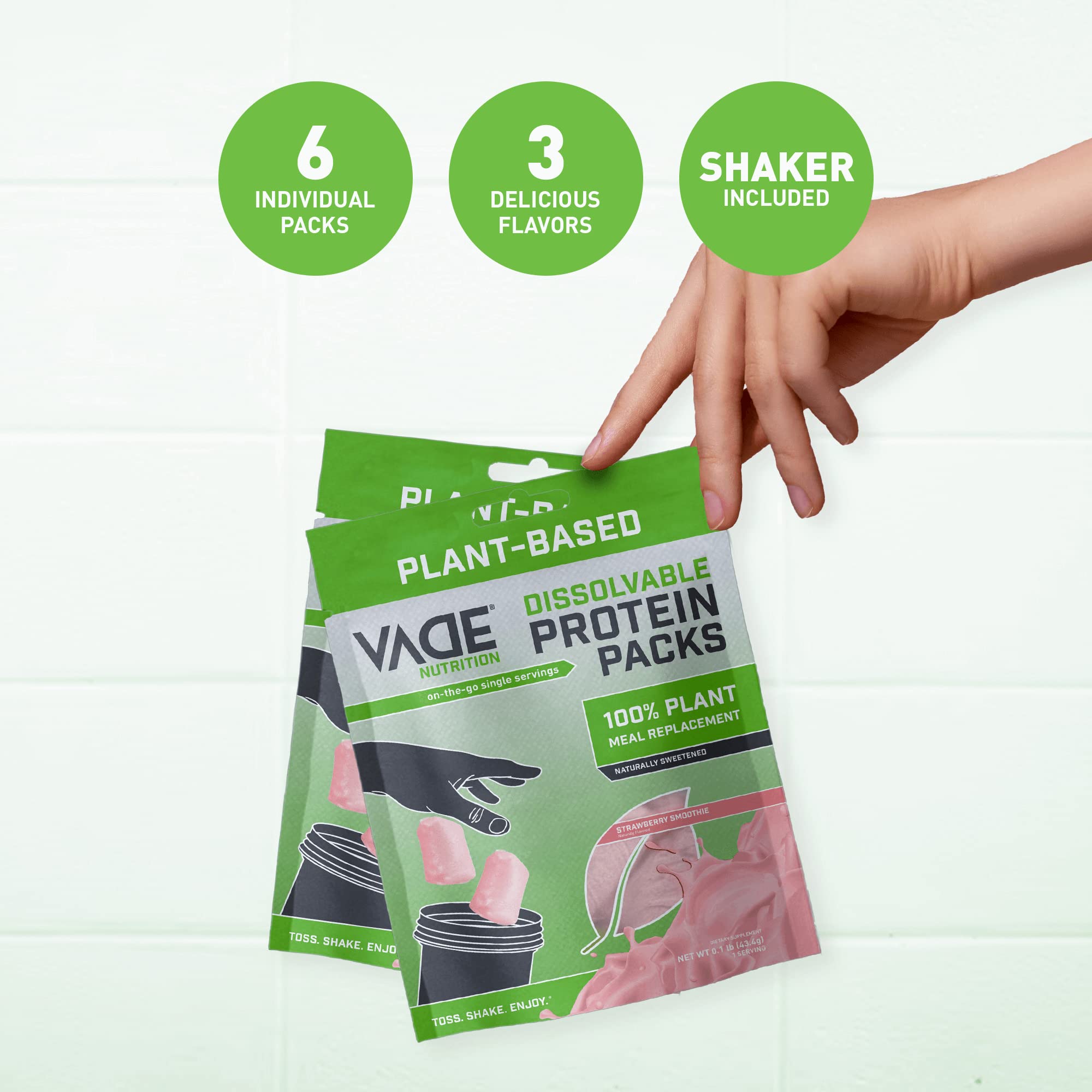 100% vegan meal replacement options