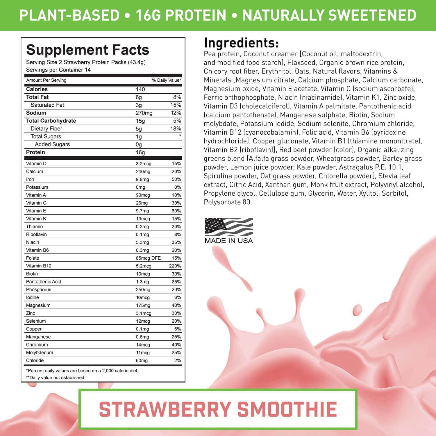 100% vegan vitamin and mineral blend
