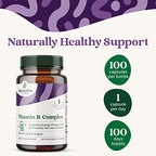 100 vegetable capsules for daily wellness