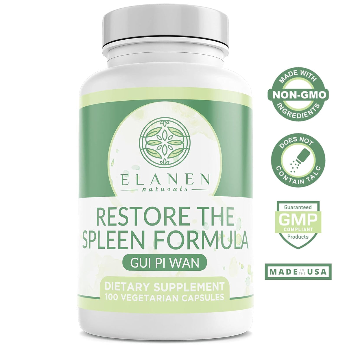 100 vegetable capsules for optimal nutrition
