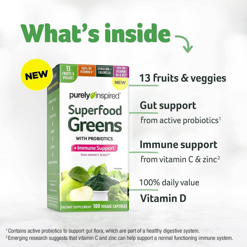 100 veggie capsules for daily nutrition