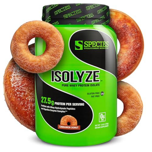 100% whey isolate cinnamon flavour