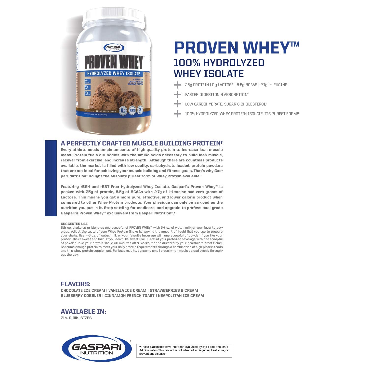 100% whey isolate for athletes