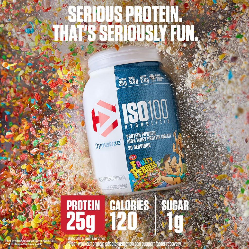 100% whey isolate for muscle recovery